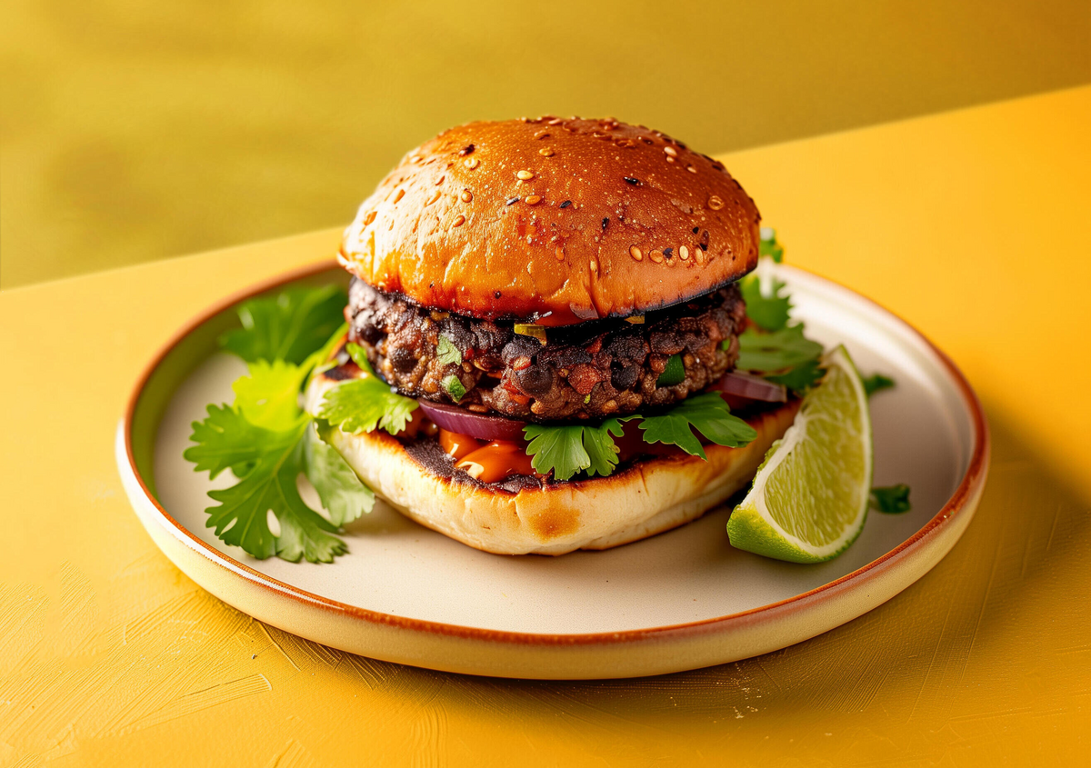 Vegan Cilantro Lime Black Bean Burgers – Tupperware Singapore
